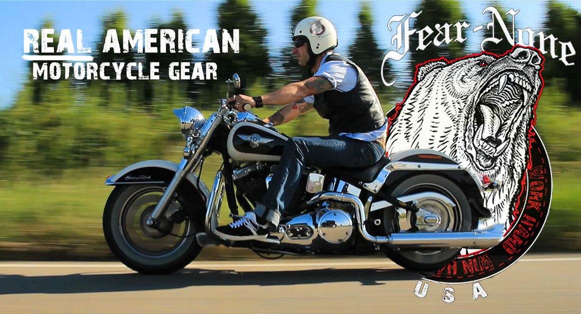"Old School Rider" FEAR-NONE Motorcycle Gear 2018. – FEAR-NONE Gear ...