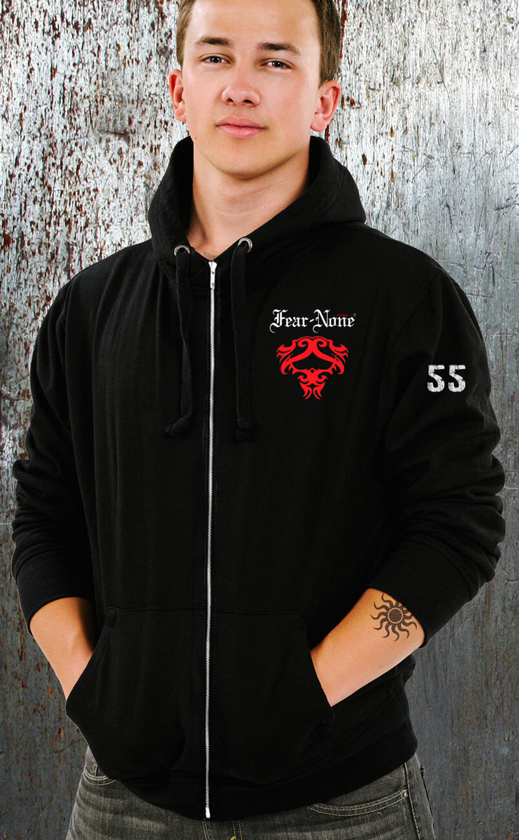 FEAR-NONE American "Custom Old Bike" Hoodie – FEAR-NONE Gear Clothing