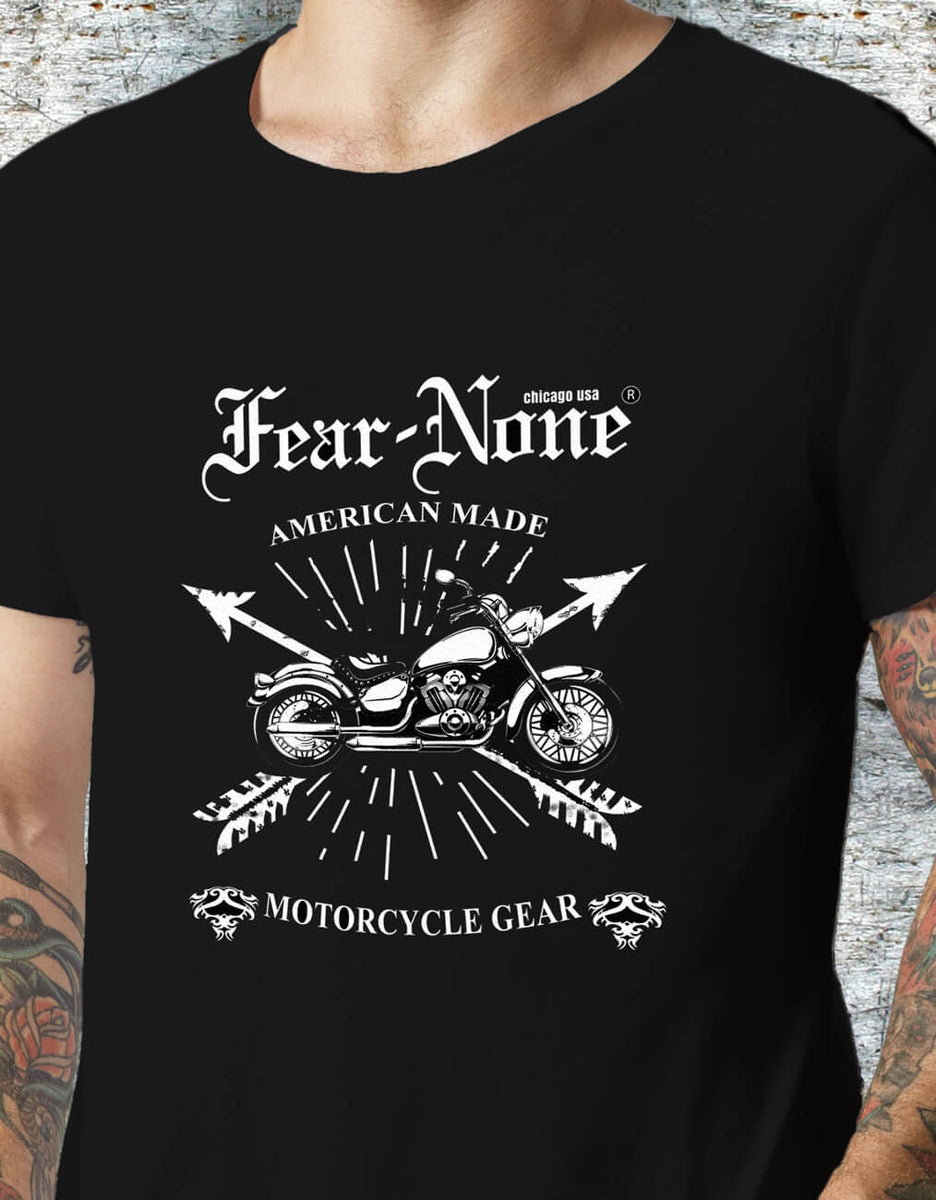 Men's Old School Arrow Rider (Cool Black) – FEAR-NONE Gear Clothing