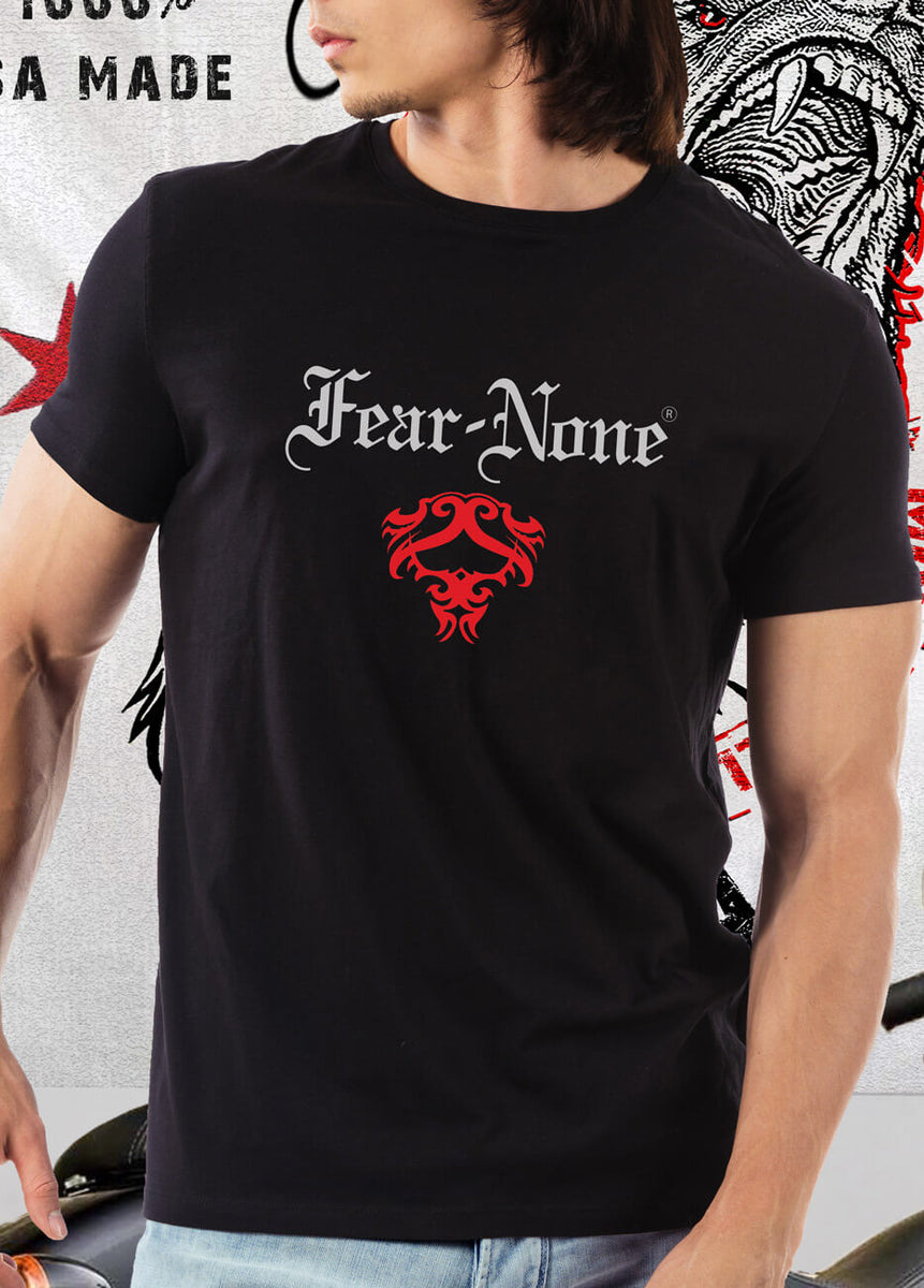 FEAR-NONE Logo Rider Shirt (Vintage Edition) – FEAR-NONE Gear Clothing