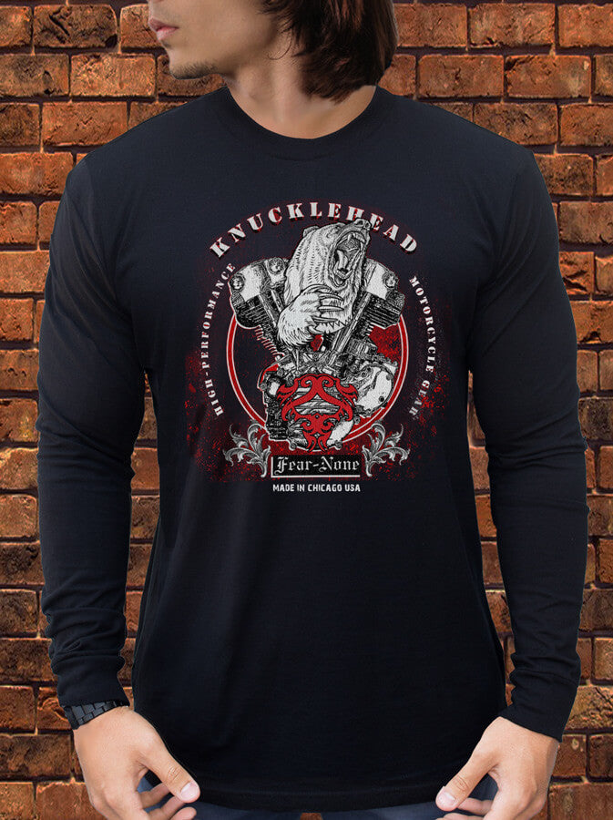 Men's KNUCKLEHEAD Rider Shirt – FEAR-NONE Gear Clothing